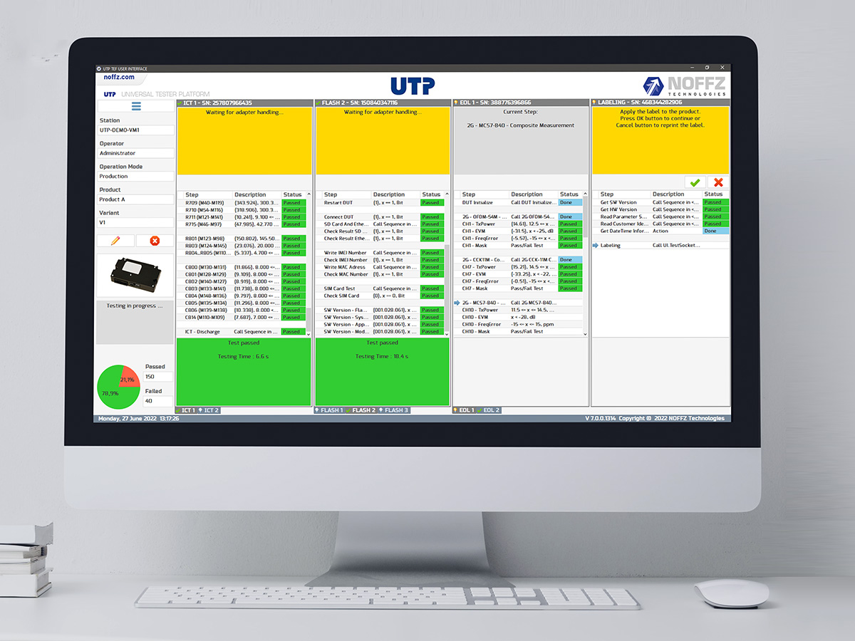 UTP Suite for Automated Test - Testing software solution for production ...