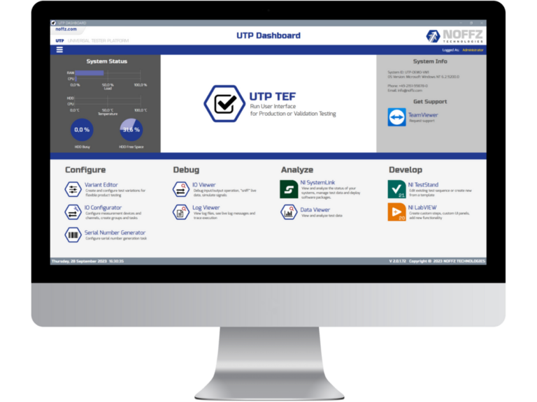 UTP Suite for Automated Test